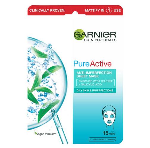 Garnier Pure Active Fátyolmaszk