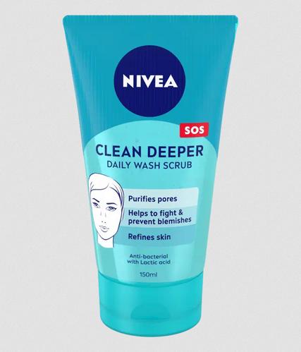 NIVEA Pore purifying Radírozó Arclemosó